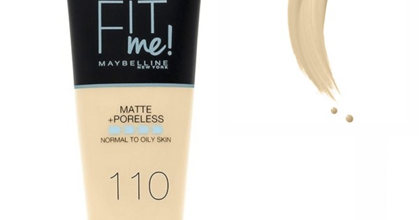 Maybelline Fit Me Matte + Poreless Foundation 30ml #110 Porcelain