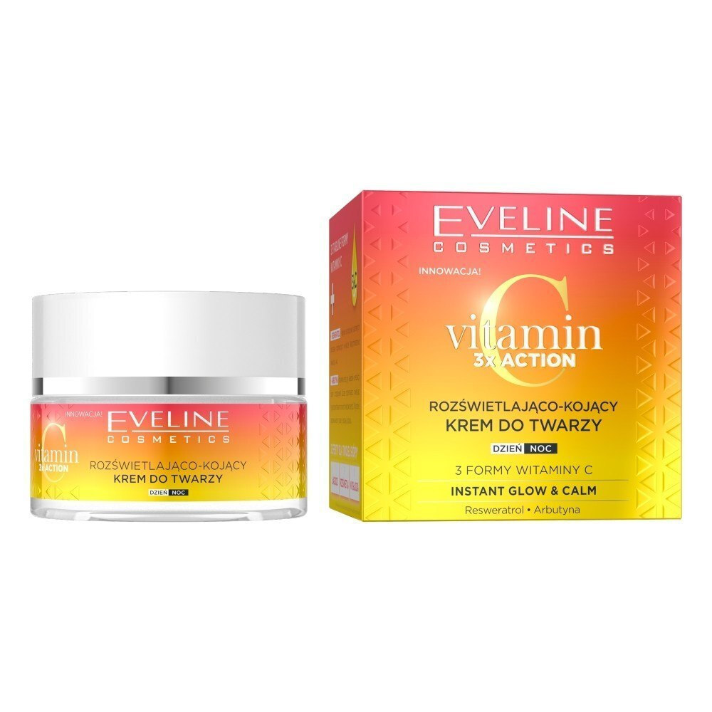 Eveline Vitamin C 3xAction Ενυδατική Κρέμα Προσώπου με Βιταμίνη C (50ml)